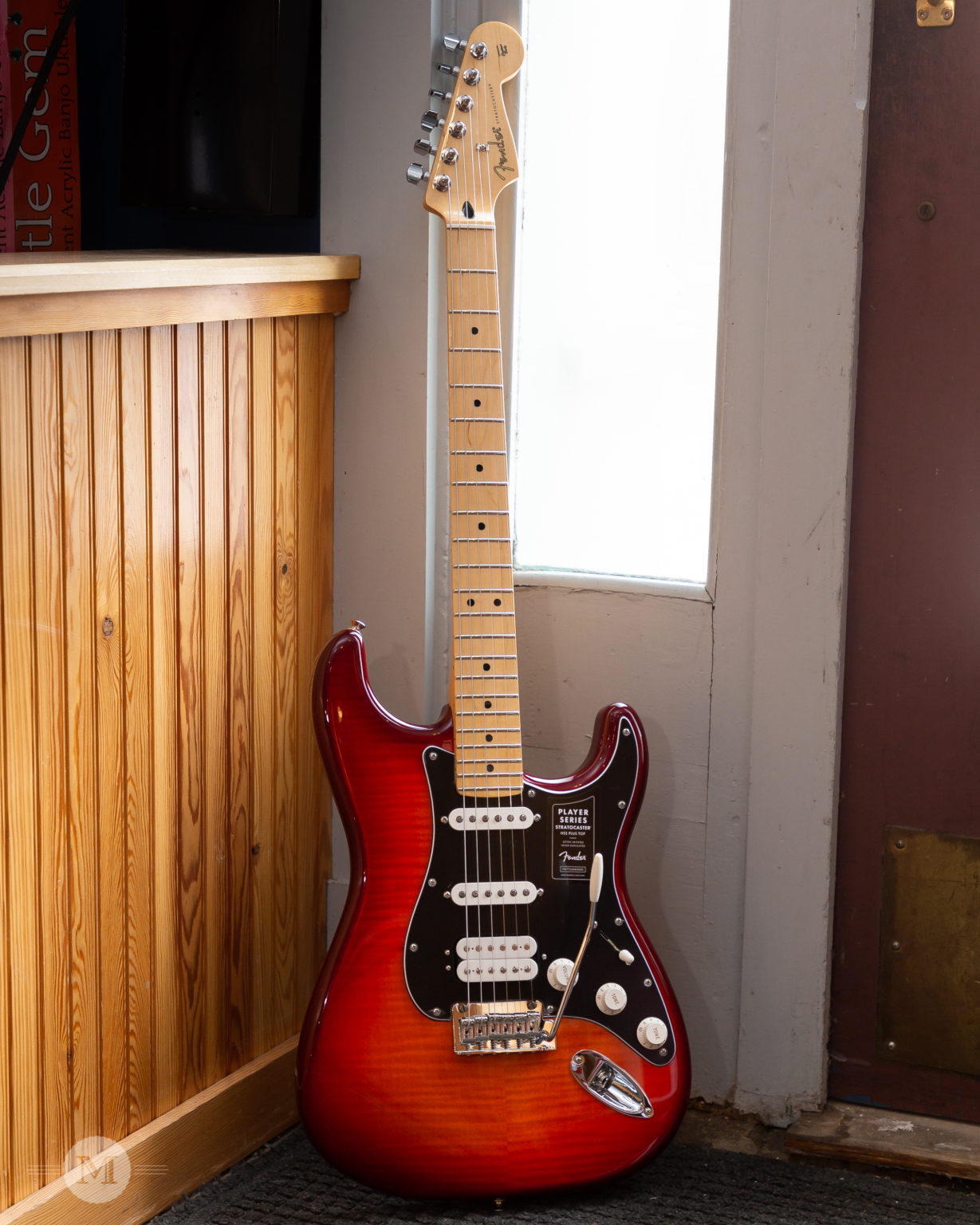 Flamed Maple ‘Plus Top’ – Fender Player Series Strat | Mass Resonator